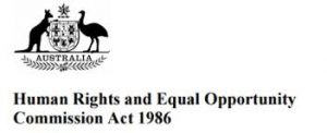 Australian Human rights commission Act 1986 | My Best Writer